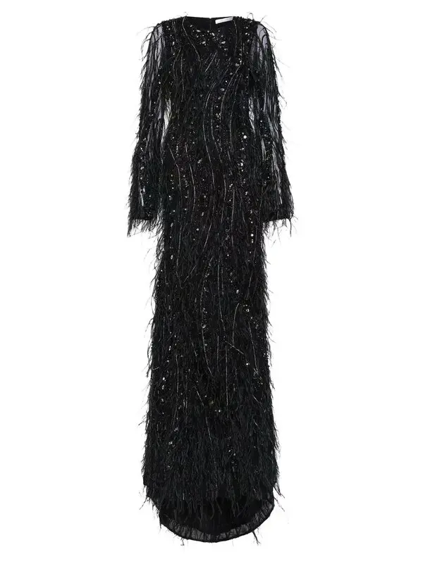 Rachel Gilbert Cynthia Gown - Black