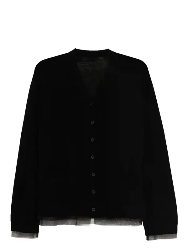 JNBY V-neck Cardigan - Black