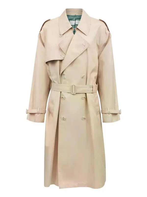 MAISON MARGIELA Belted Trench Coat - Neutrals