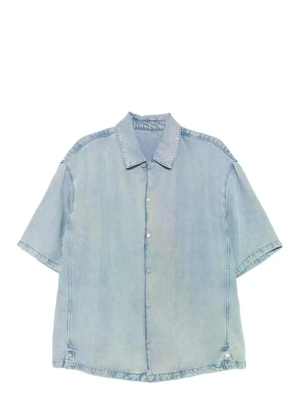 CROQUIS Retro Washed Shirt - Blue