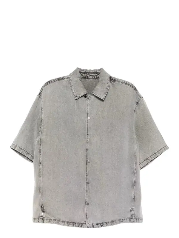 CROQUIS Retro Washed Shirt - Grey