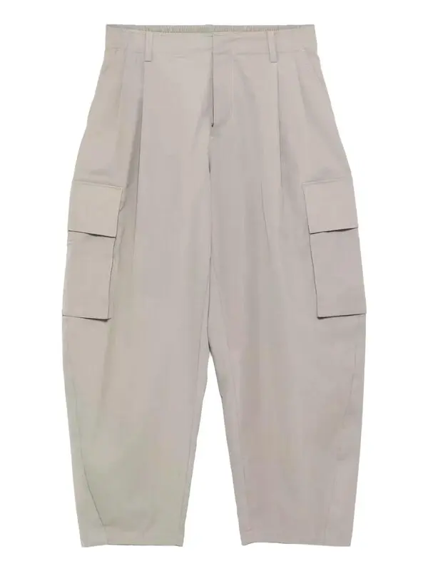 CROQUIS Zip-up Trousers - Neutrals