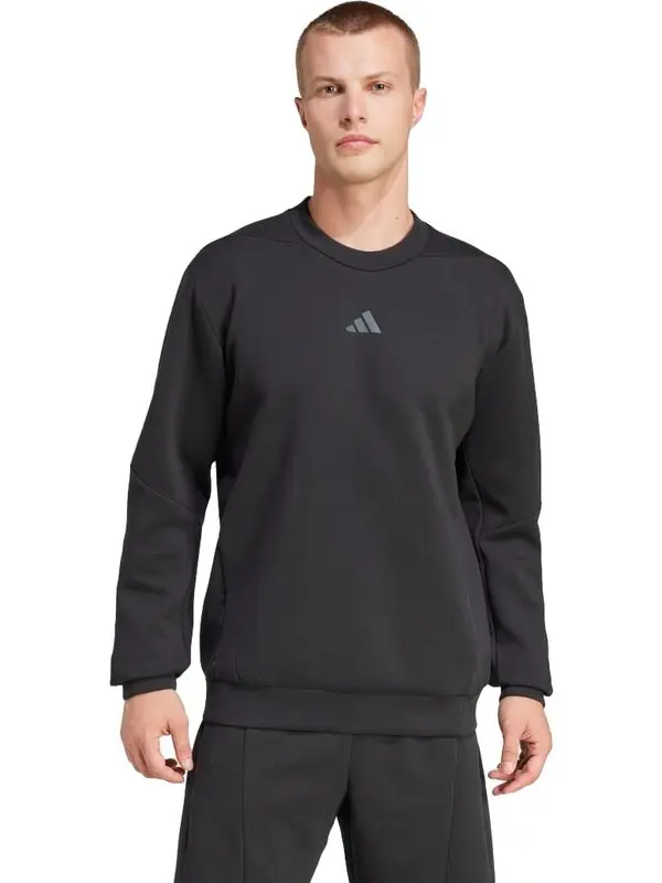 Adidas Training Crewneck Sweatshirt - Black