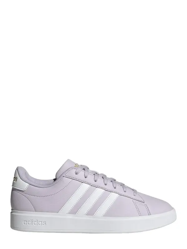 Adidas Grand Court Sneakers - Silver Dawn / Cloud White / Gold Metallic