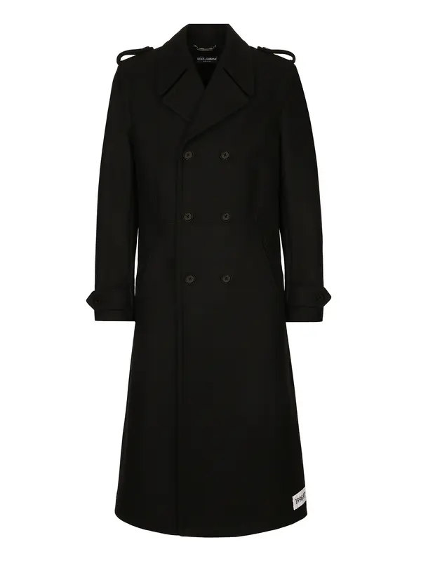 Dolce & Gabbana Double-breasted Pea Coat - Black