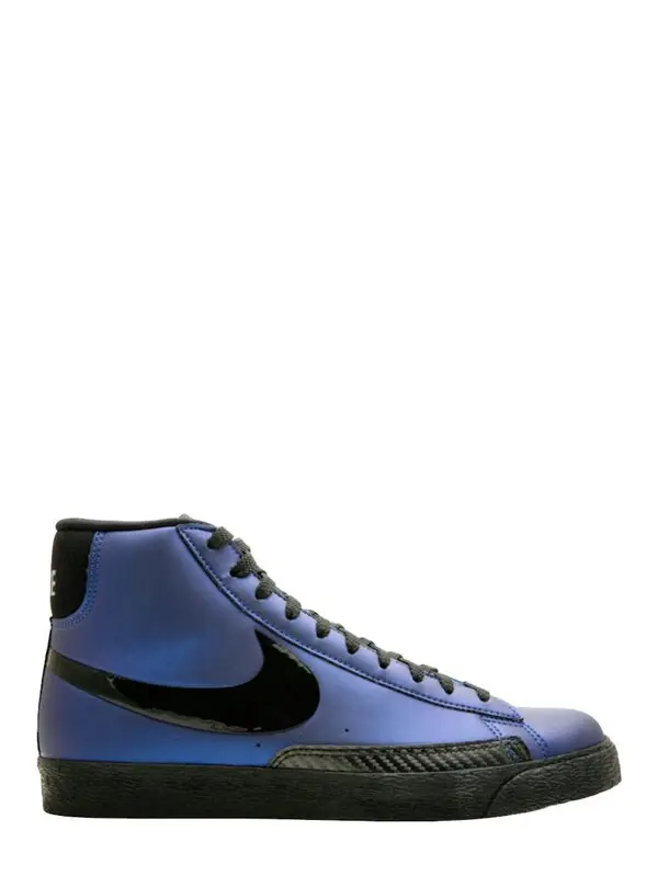 Nike Sb Blazer U Hoh Foamposite - Varsity Royal/black/metallic Silver