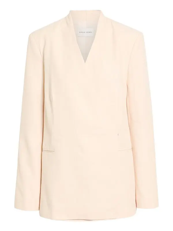 Loulou De Saison Lahari Twill Blazer - Blush