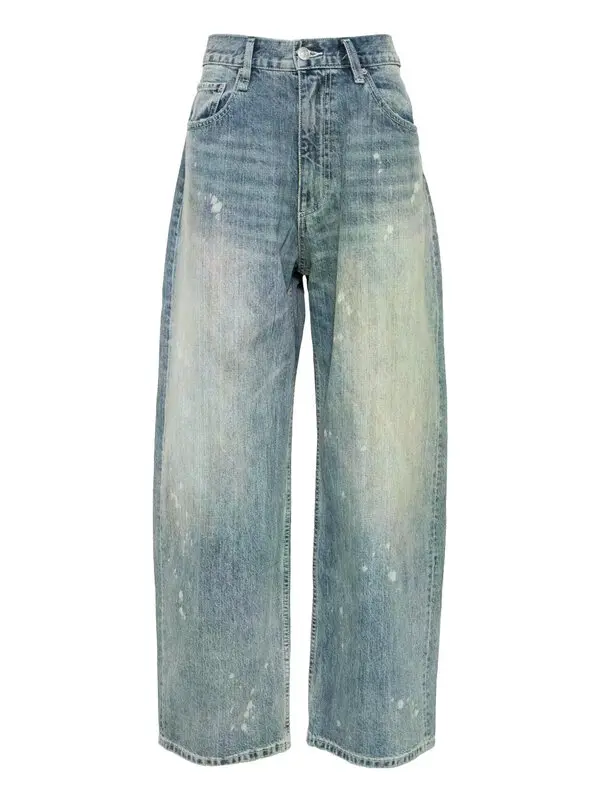 CROQUIS Retro Straight-leg Jeans - Blue