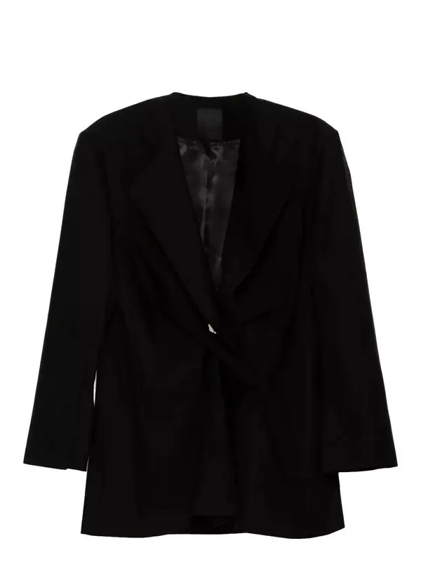 JNBY Lapel Single-breasted Suit - Black