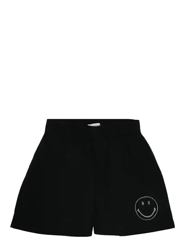 Joshua Sanders Embroidered Shorts - Black