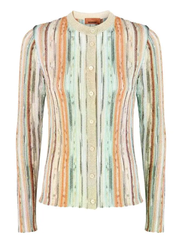 Missoni Striped Cardigan - Neutrals