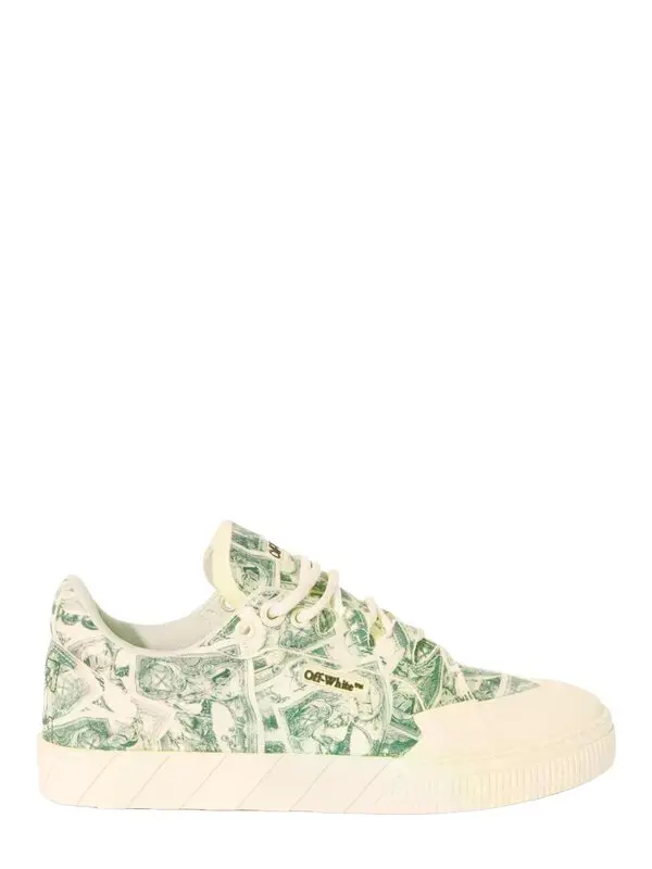 Off-White Vulcanized Sneakers - Green