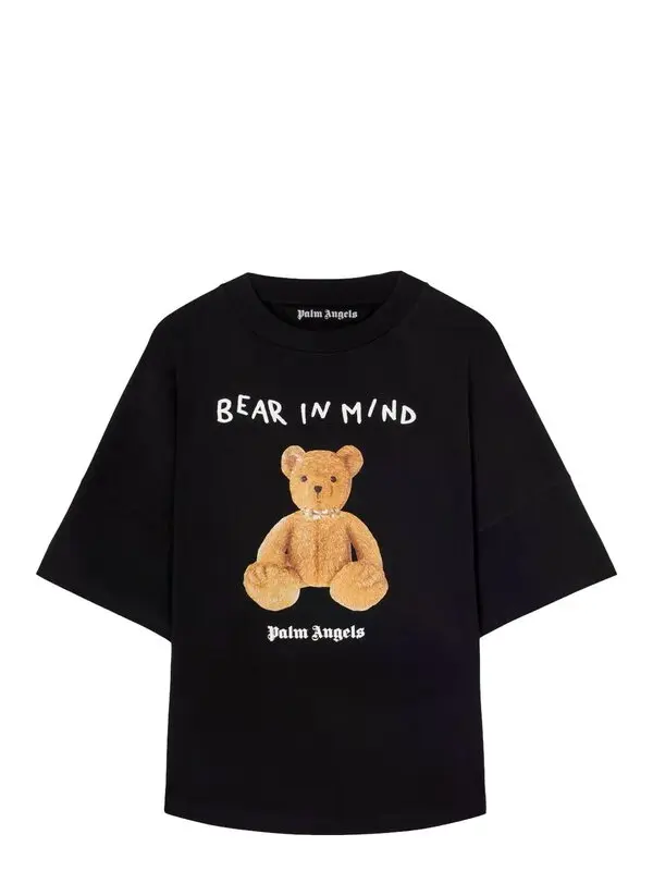 Palm Angels Bear In Mind T-shirt - Black