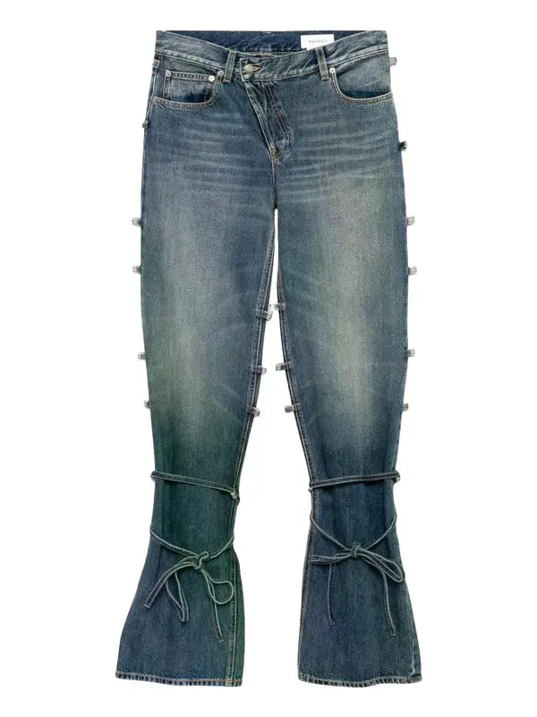 Alexander McQueen Straight-leg Jeans - Blue