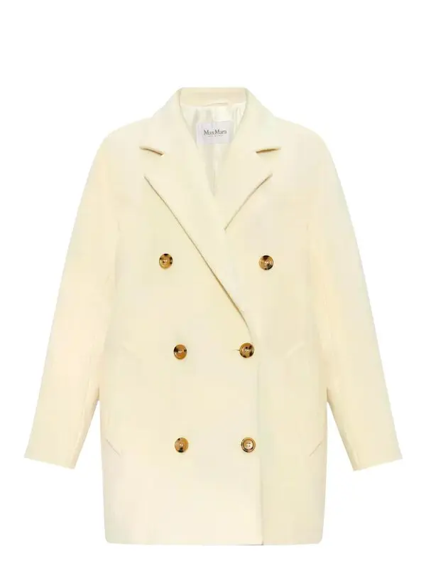 Max Mara Rebus Wool-cashmere Coat - Neutrals