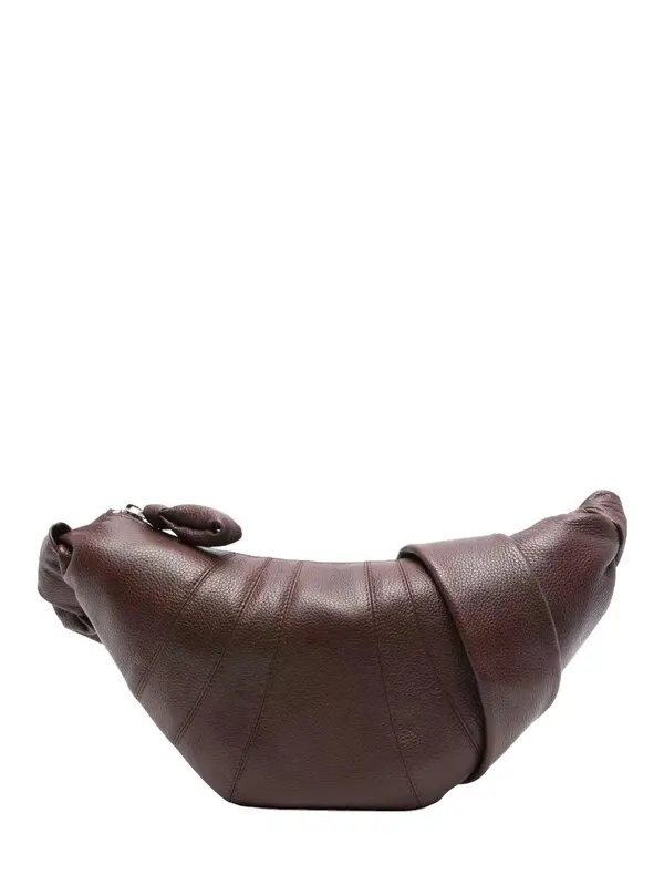 LEMAIRE Small Croissant Shoulder Bag - Brown
