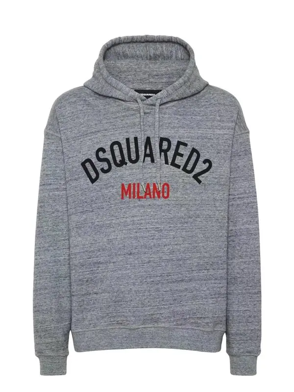 Dsquared2 Cotton Hoodie - Grey