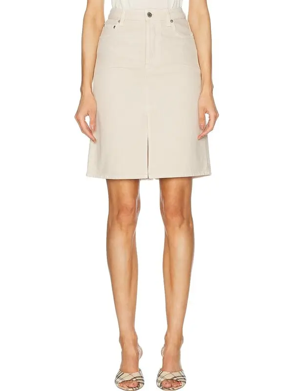 Burberry Mini Skirt - Oat