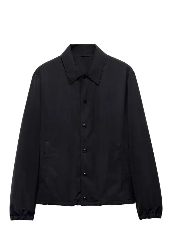 Prada Wool Shirt Jacket - Black