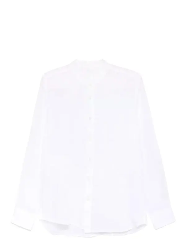 120% Lino Linen Shirt - White