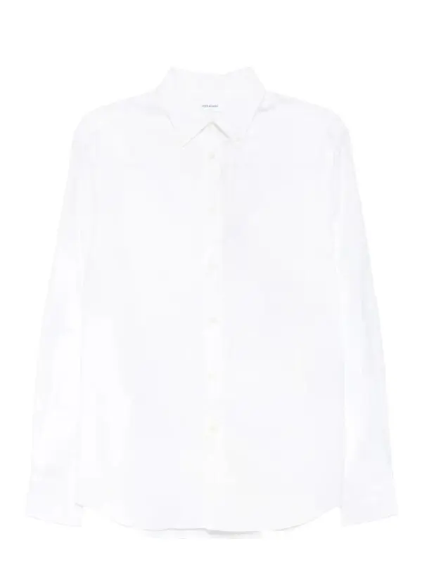 FERRAGAMO Long-sleeved Shirt - White