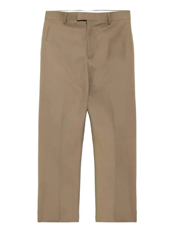 FERRAGAMO Cotton Chinos - Brown