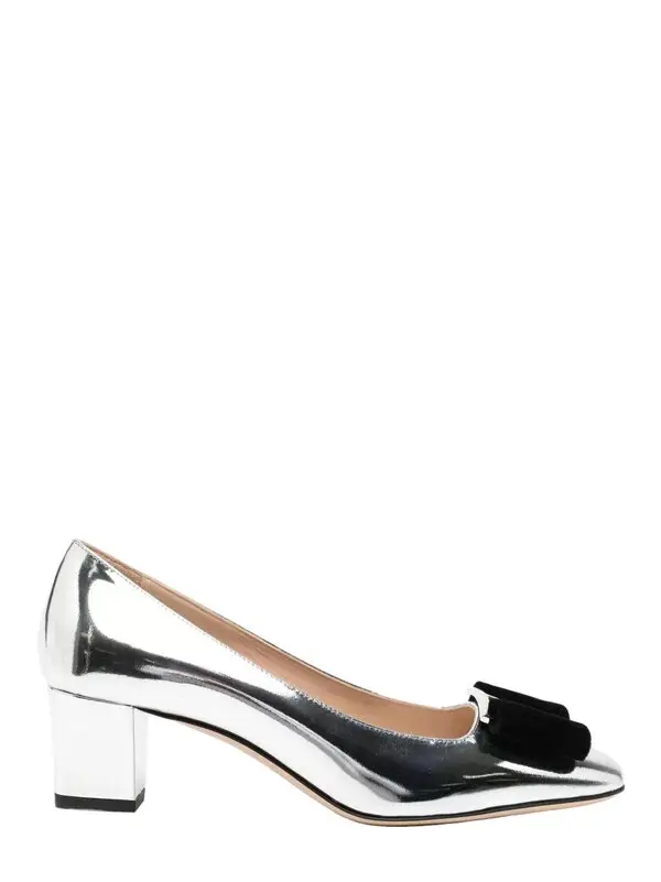 TOM FORD 55mm Bow Pumps - Silver