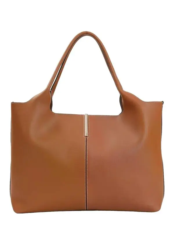 TOD'S Leather Tote - Brown