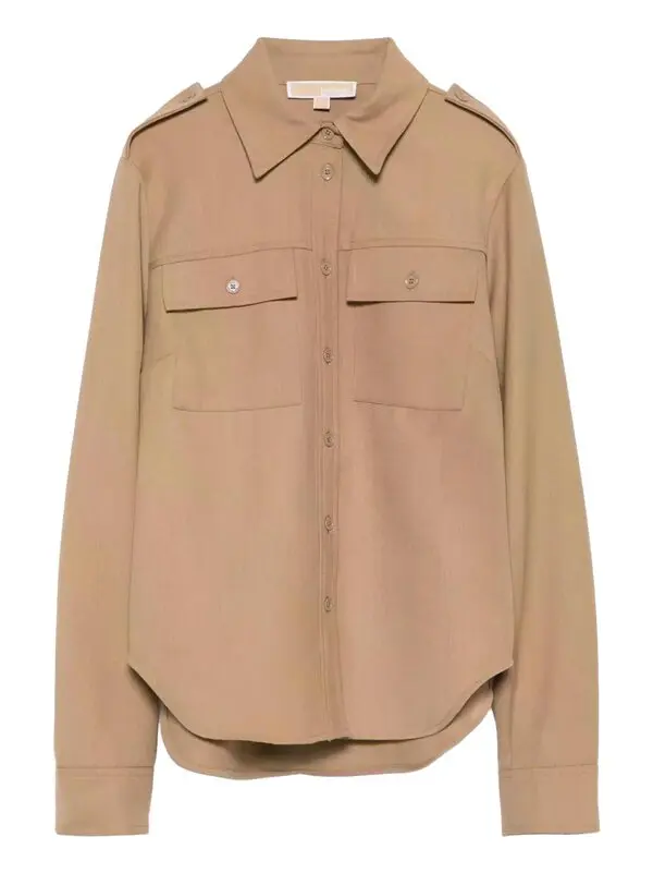 Michael Kors Fitted Shirt - Neutrals