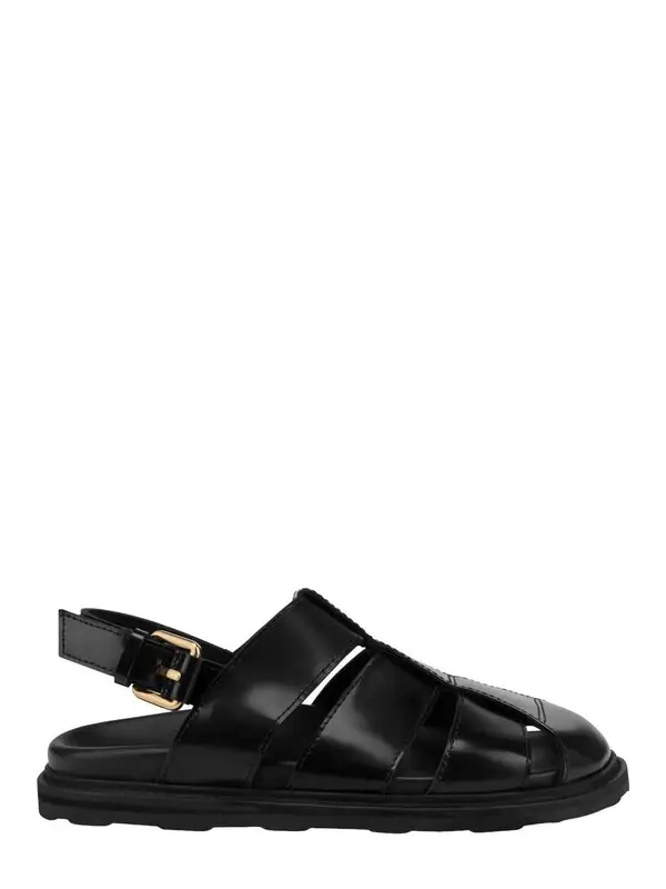 Moschino Caged Sandals - Black