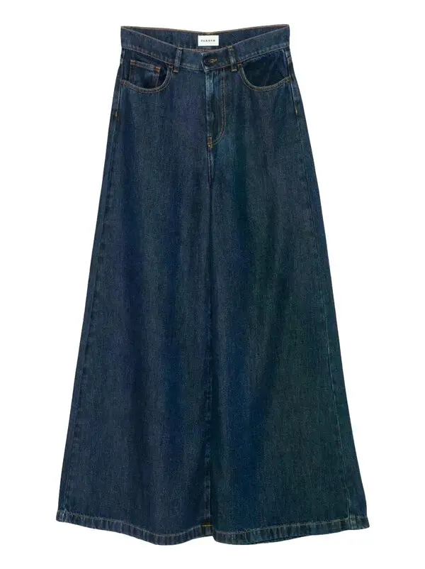 P.a.r.o.s.h Wide-leg Jeans - Blue