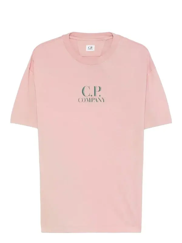 C.P. COMPANY Logo Jersey T-shirt - Pink