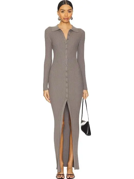 LOVERS AND FRIENDS Quinn Sweater Dress - Grey