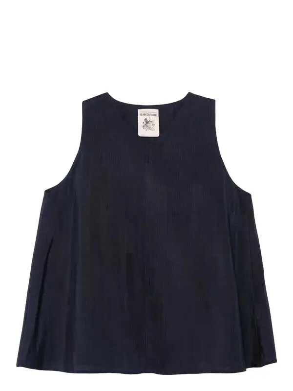 SEMICOUTURE Prya Vest - Blue