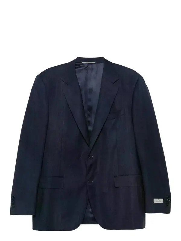Canali Wool Blazer - Blue