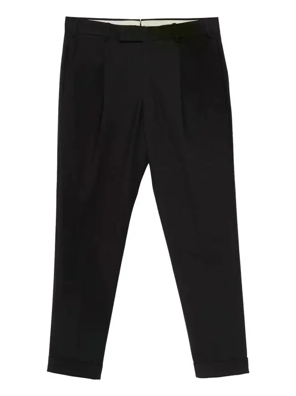PT TORINO Tailored Trousers - Black