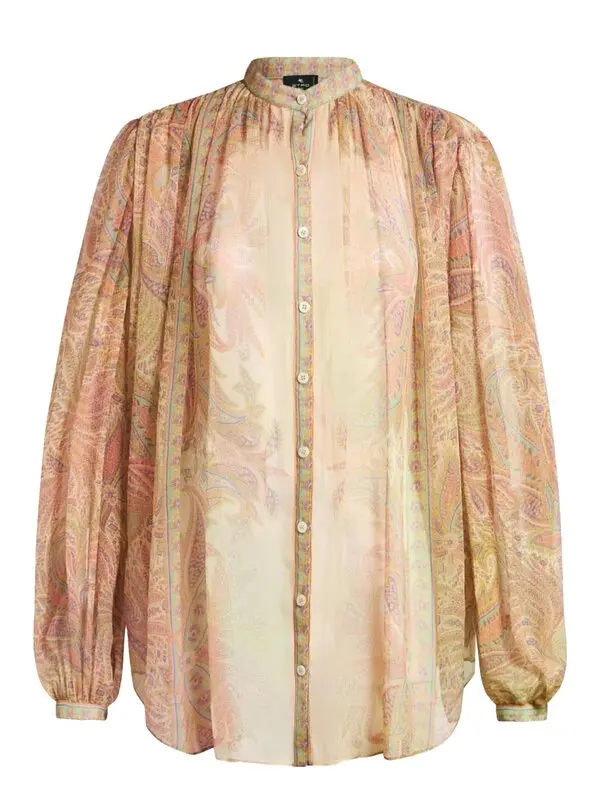 Etro Paisley-print Shirt - Neutrals
