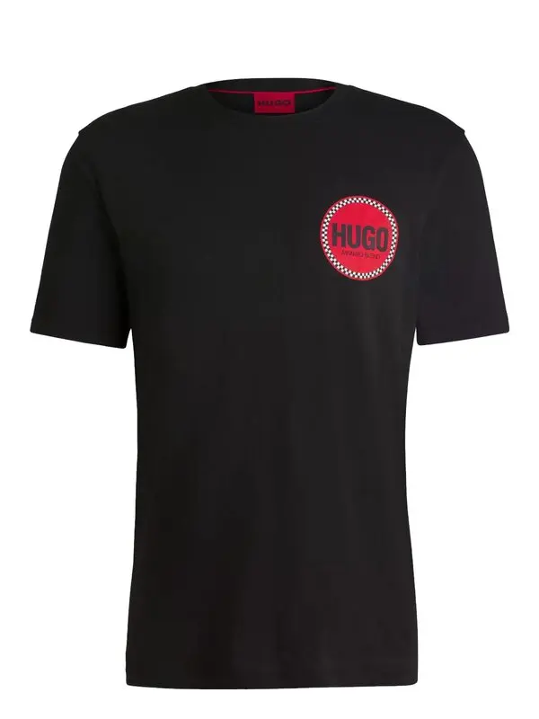 Hugo Logo-print T-shirt - Black
