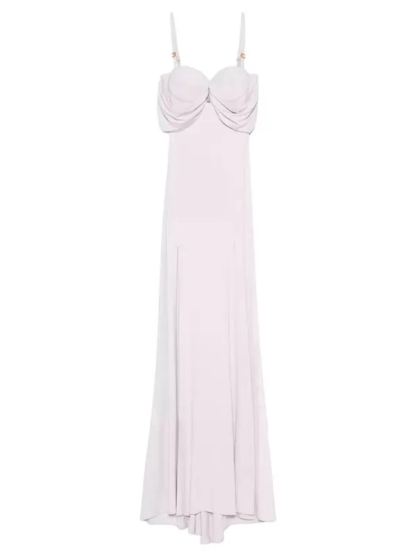 Elisabetta Franchi Bustier-style Gown - Pink