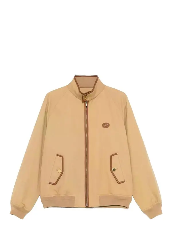 Valentino Garavani Vlogo Bomber Jacket - Brown