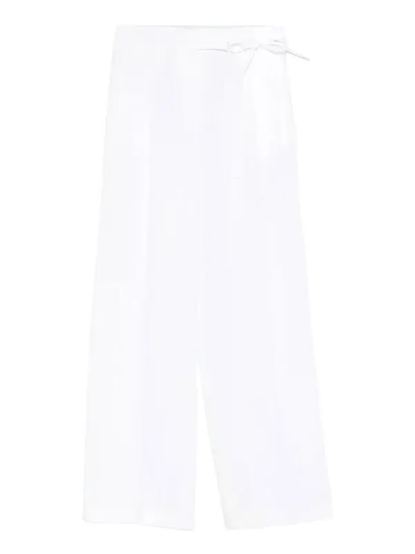 Eleventy Pleated Trousers - White