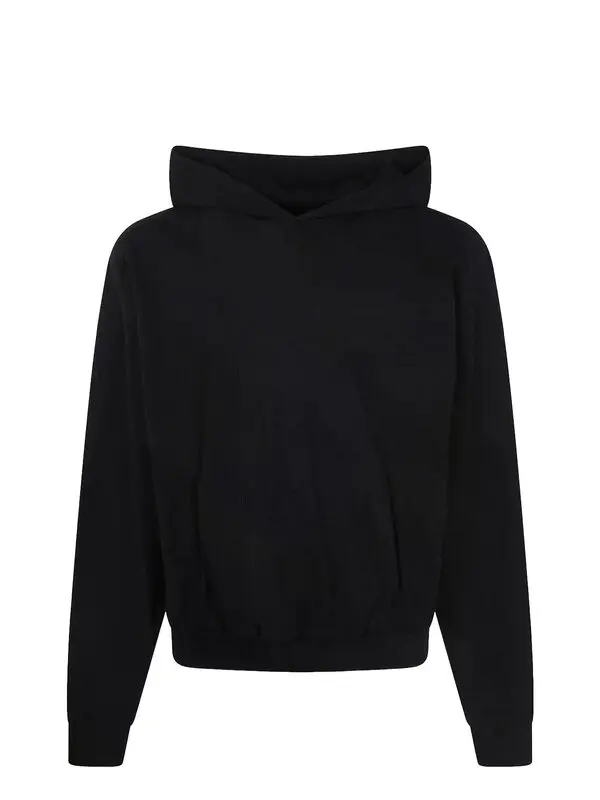 THOM KROM Cotton Hoodie - Black