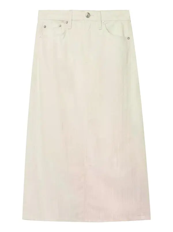 Rag & Bone Corduroy Skirt - Neutrals