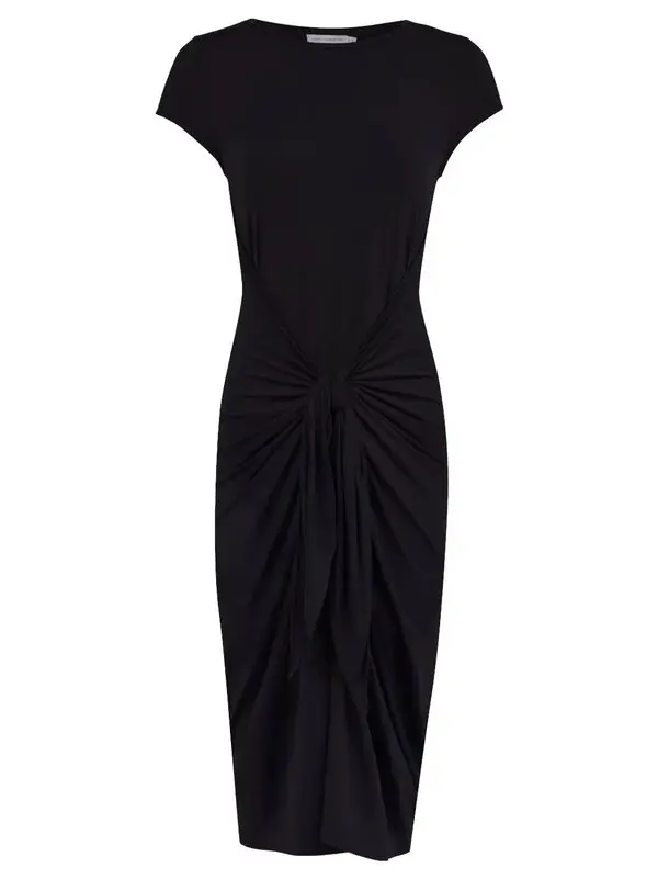 LENNY NIEMEYER Saída Midi Dress - Black