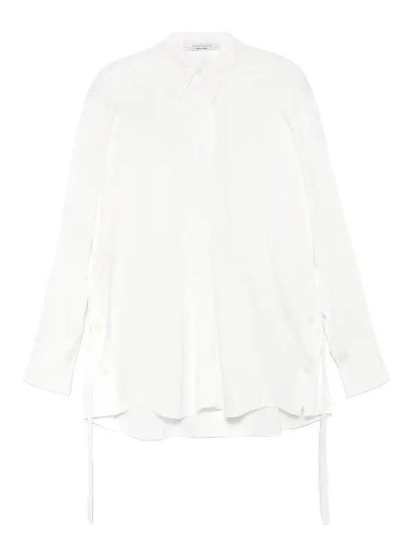 Another Tomorrow Button-up Shirt - White