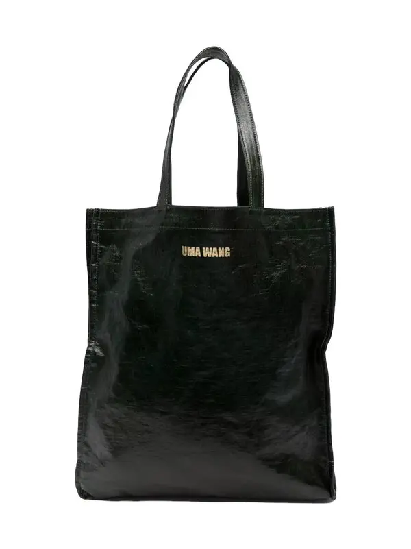 UMA WANG Small Canvas Tote Bag - Green