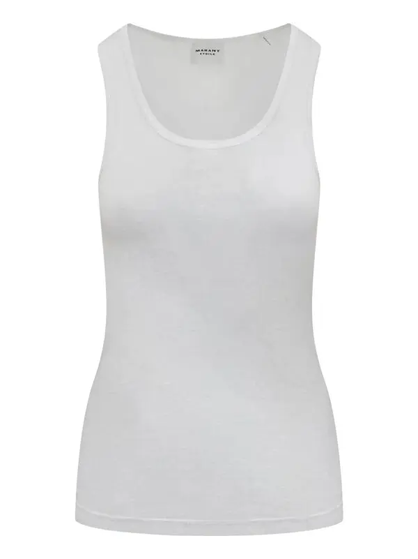 MARANT ETOILE Thea-gz Tank Top - White