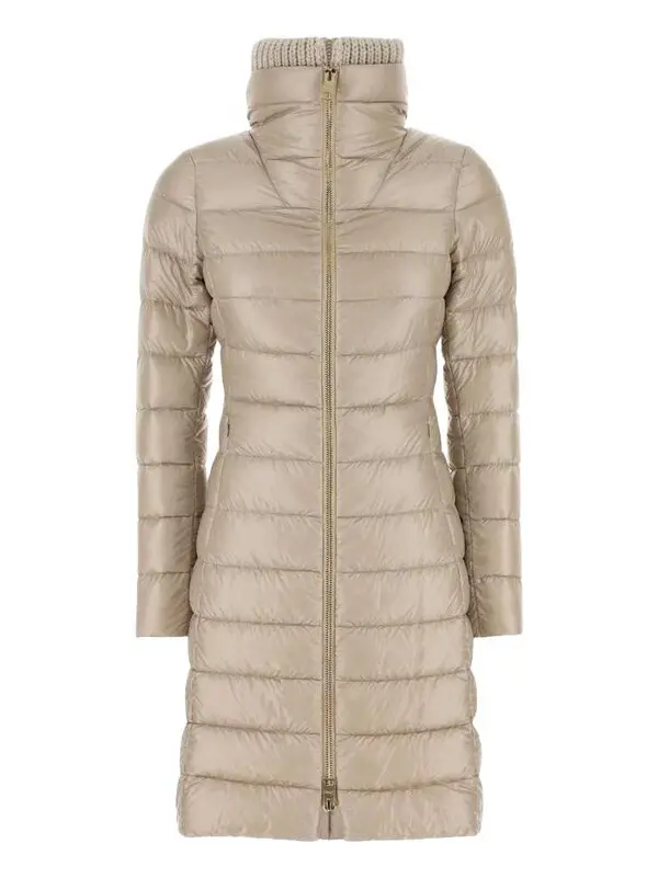 Herno Nylon Down Jacket - Beige O Tan