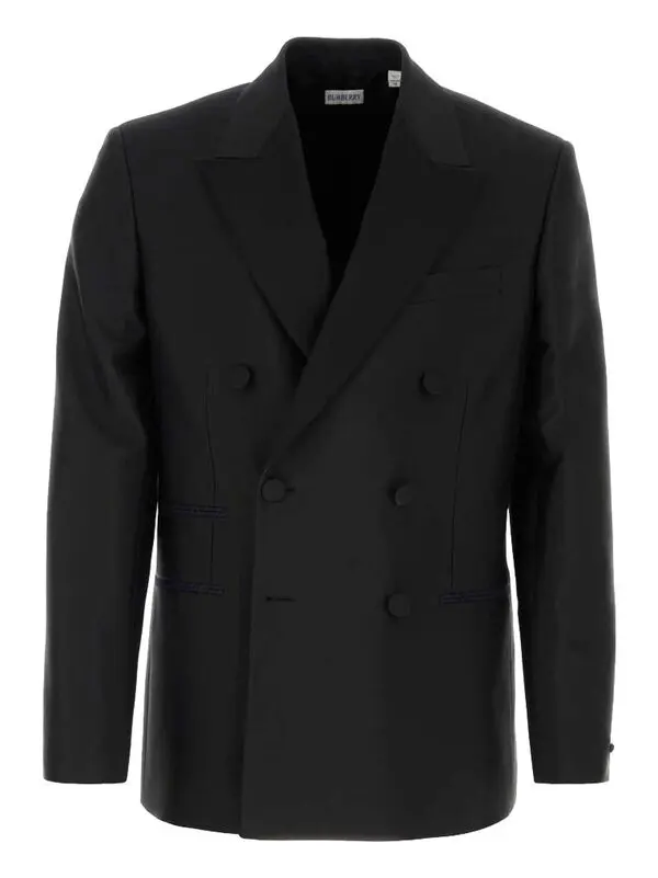 Burberry Jackets And Vests - Black