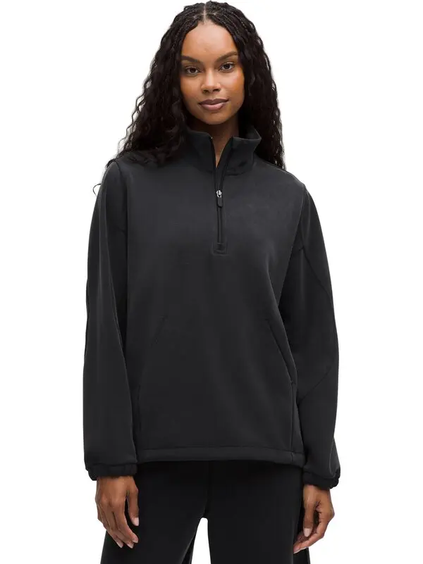 Lululemon Softstreme Half-zip - Black